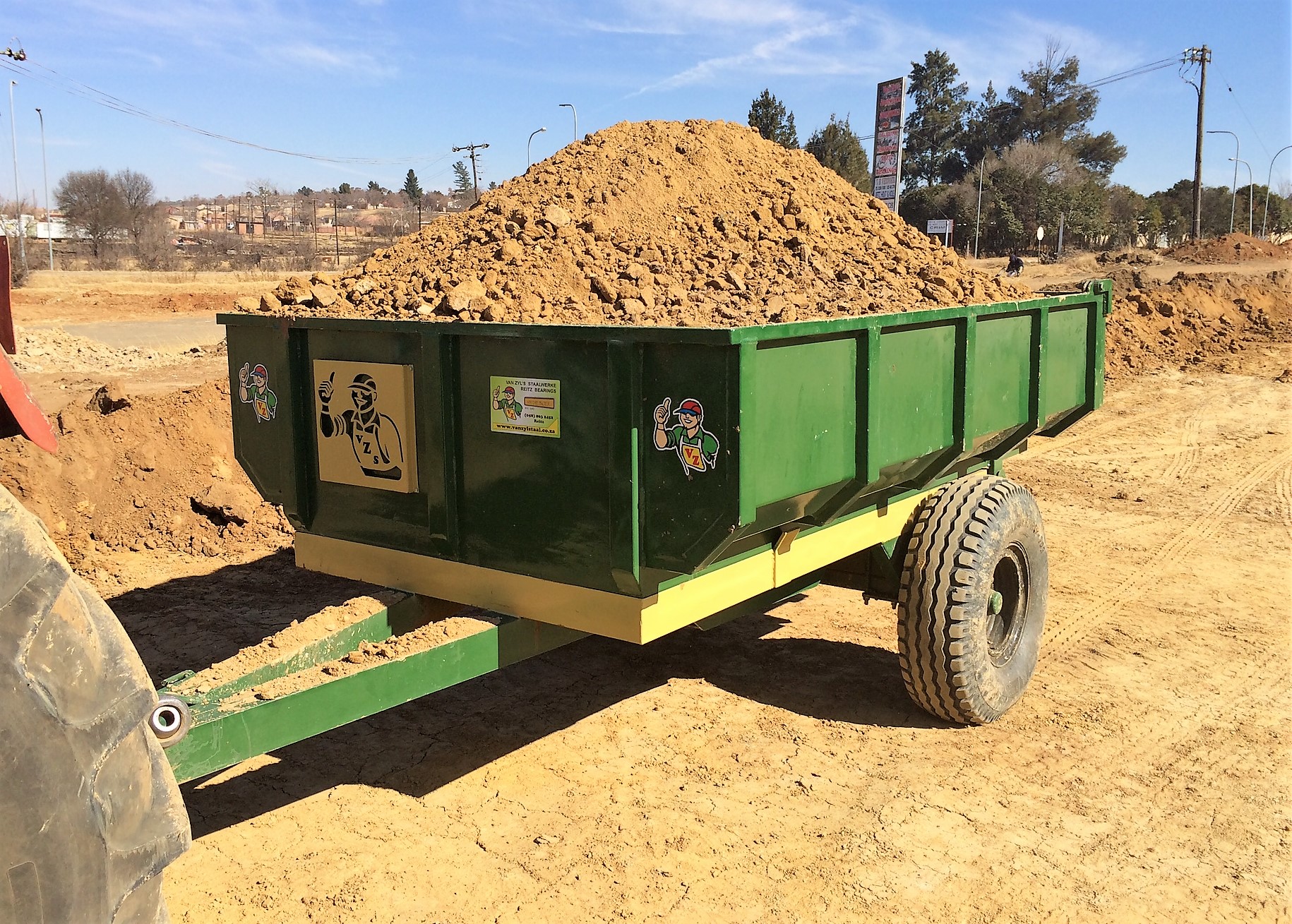 Tipper Trailer 6T - Van Zyl Staal