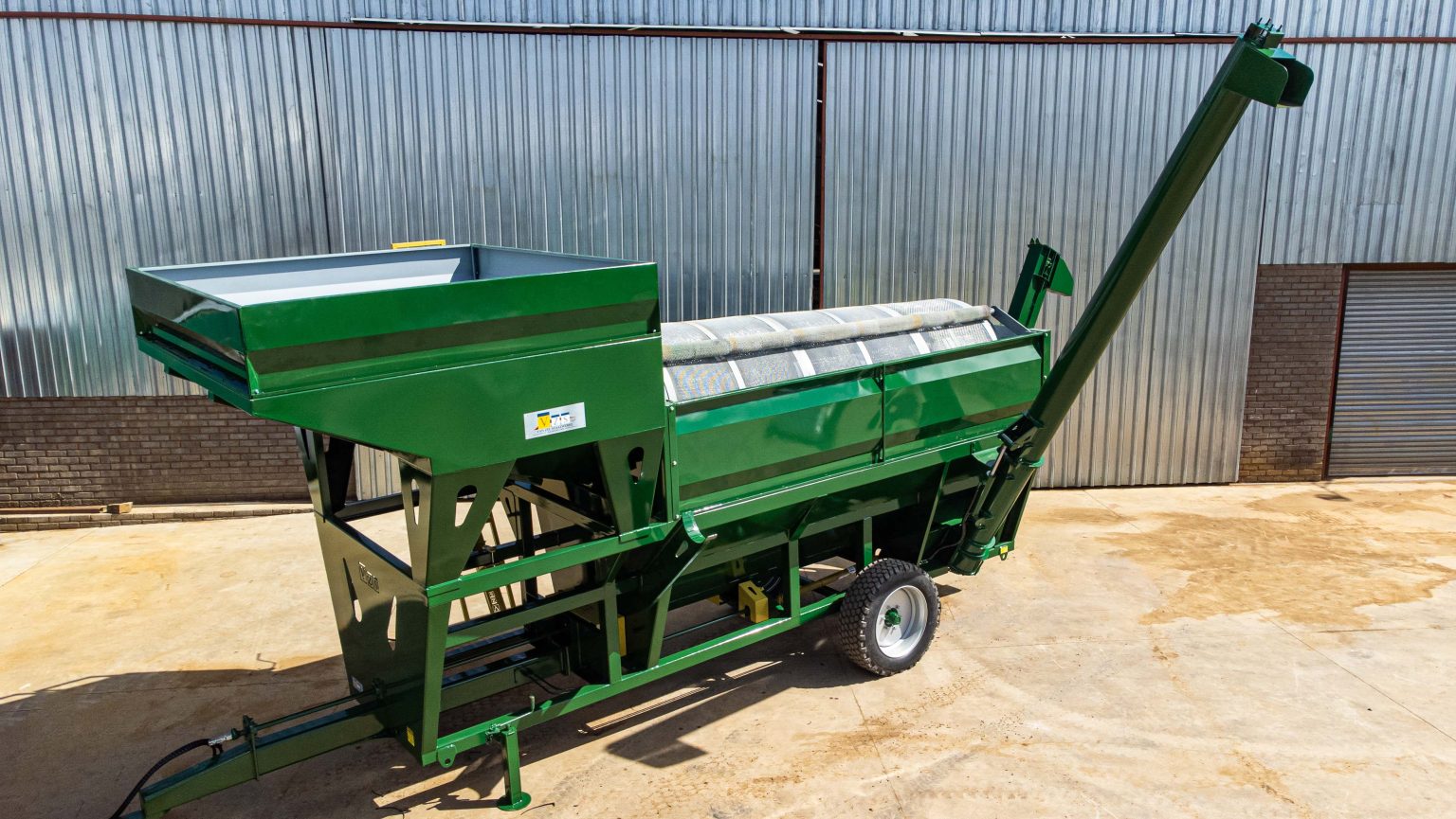 Rolsif dubbel drom / Roll Sieve Double | V008 – Van Zyl Staal